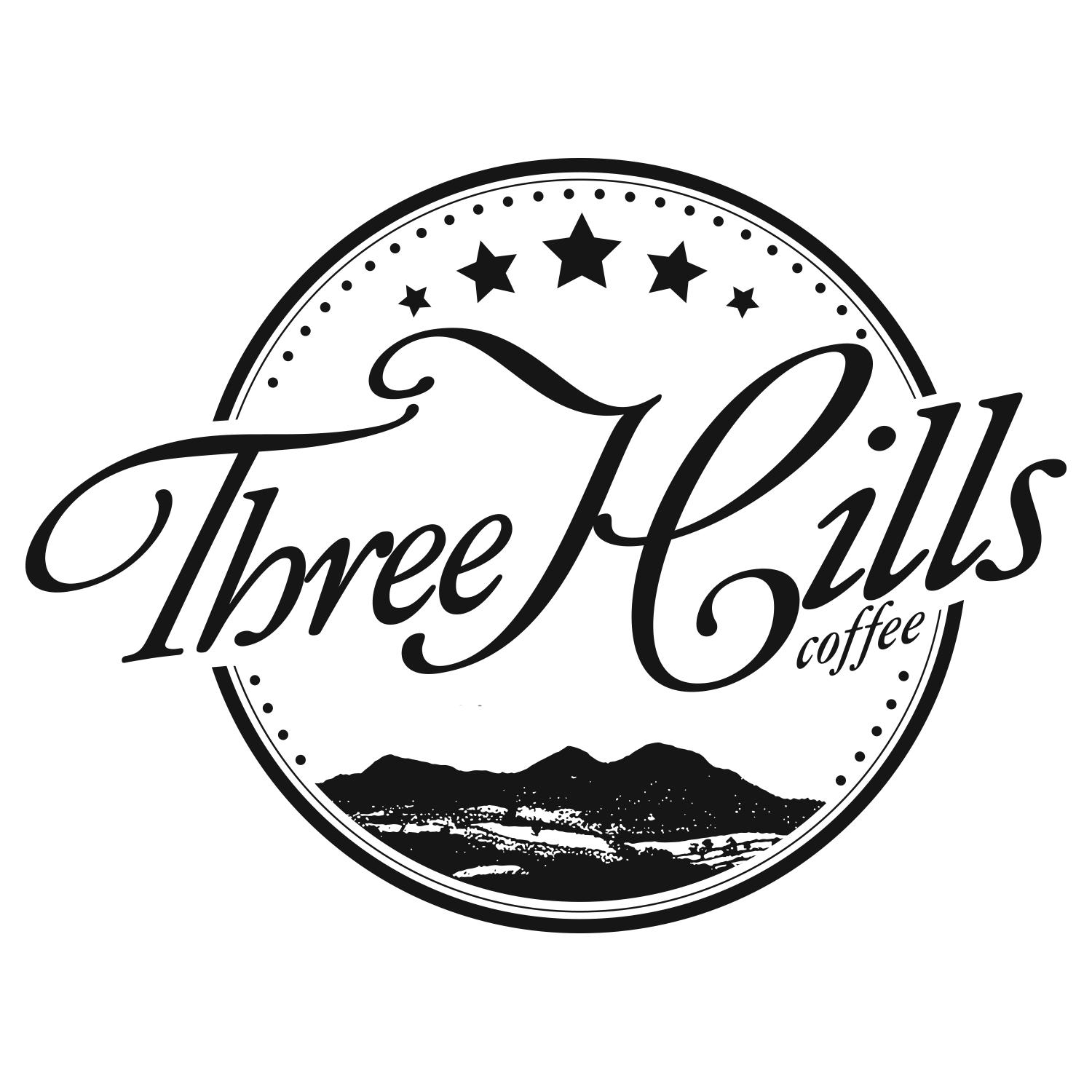 logo square - Three Hills Coffee
